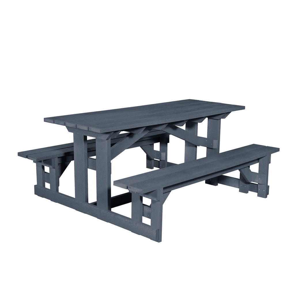 T52 72" Rectangular Picnic Table | Woodmill of Muskoka